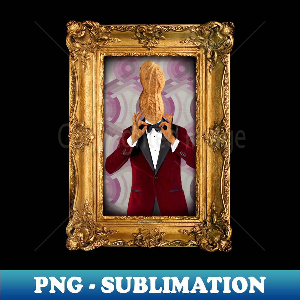 Peanut Man in Vintage Frame - Premium Sublimation Digital Do | Inspire ...