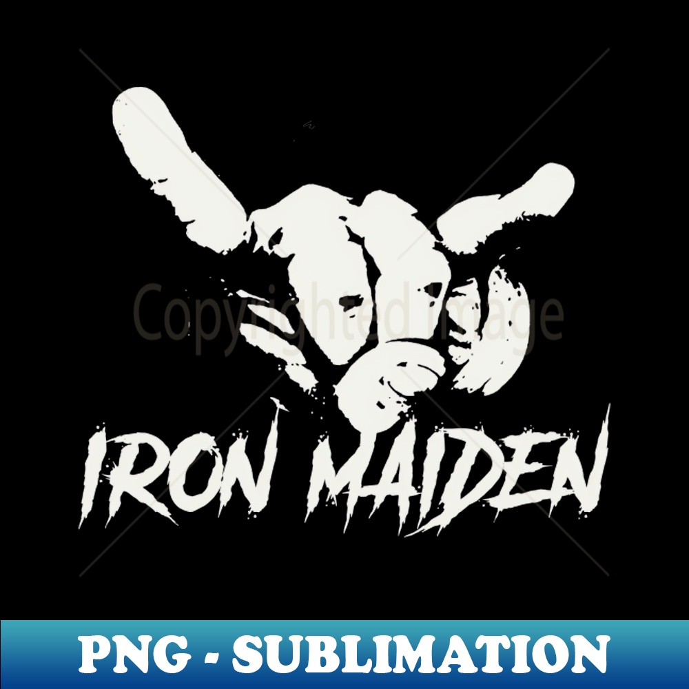iron maiden ll horn sign - PNG Transparent Sublimation Desig | Inspire ...