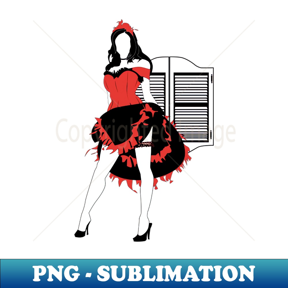 Saloon Gal - Retro PNG Sublimation Digital Download - Instan | Inspire ...