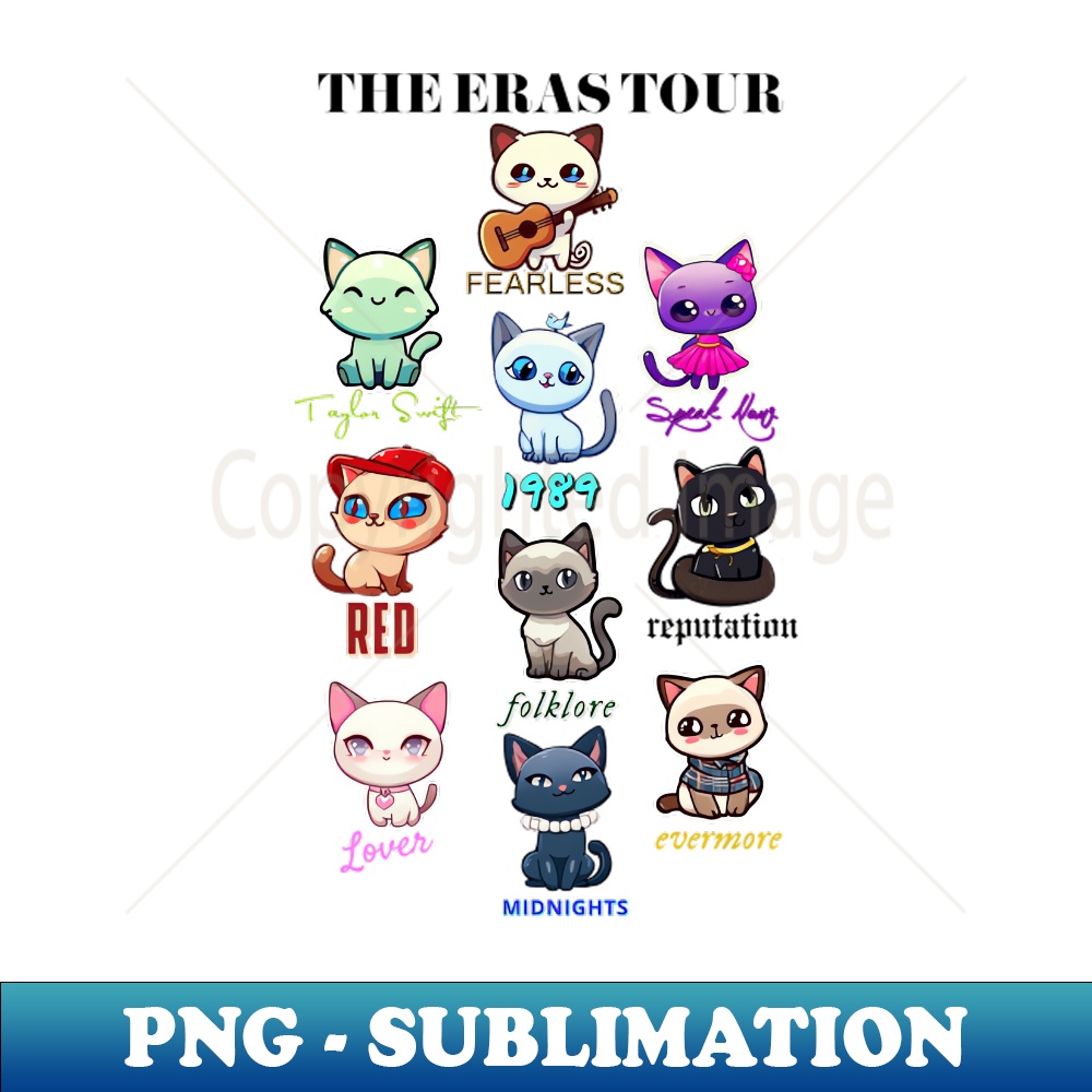 The Eras Tour Album - Signature Sublimation PNG File - Vibra - Inspire ...