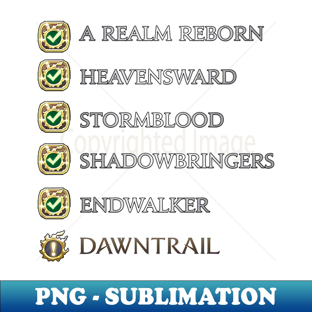 The lastest MSQ FFXIV Dawntrail - Sublimation-Ready PNG File | Inspire ...
