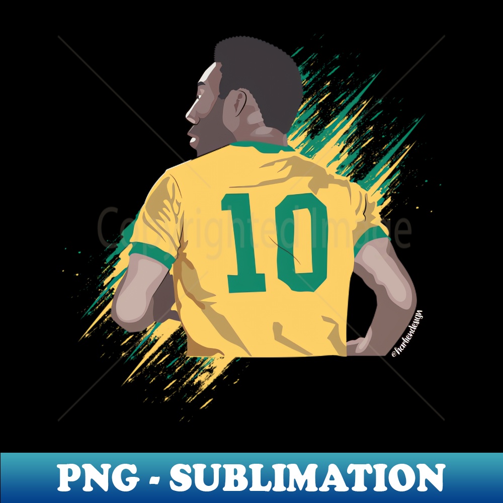 Pele Illustration - Decorative Sublimation PNG File - Create | Inspire Uplift