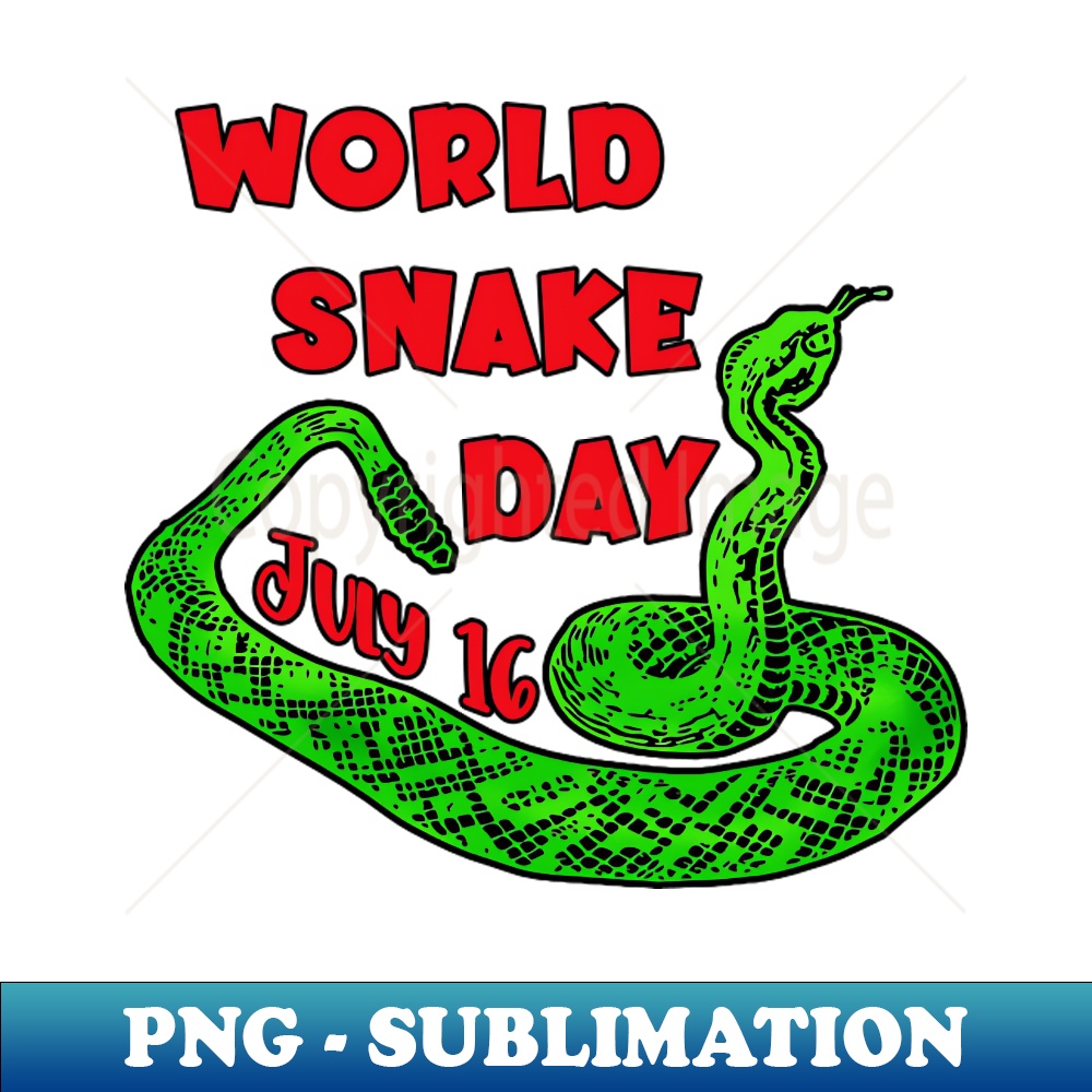 COLORFUL SNAKE WORLD SNAKE DAY JULY 16 - High-Resolution PNG - Inspire ...