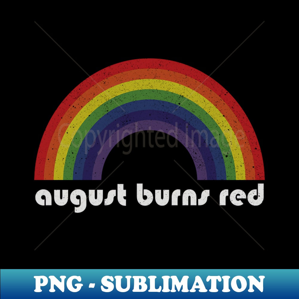August Burns Red Rainbow Vintage - Exclusive Sublimation Di | Inspire ...