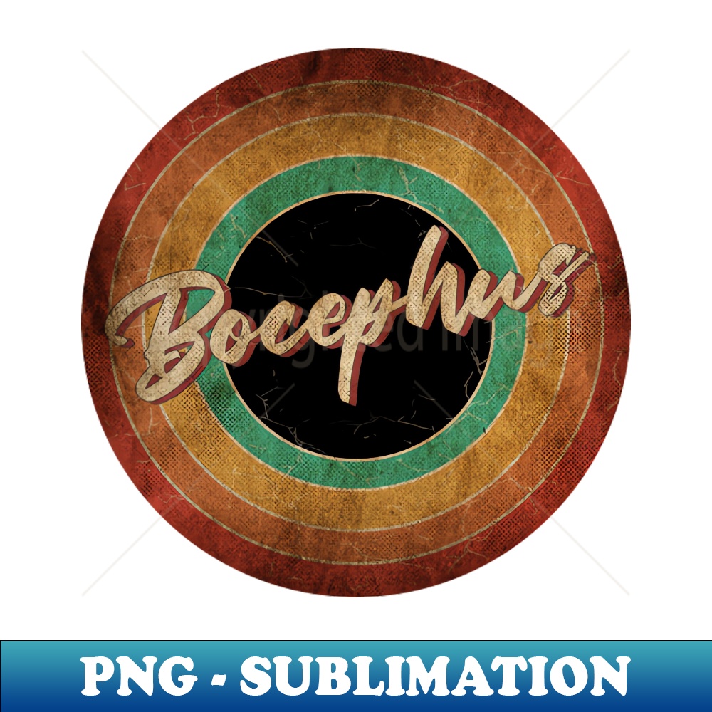 Bocephus - BocephusVintage Circle Art - Creative Sublimation - Inspire Uplift
