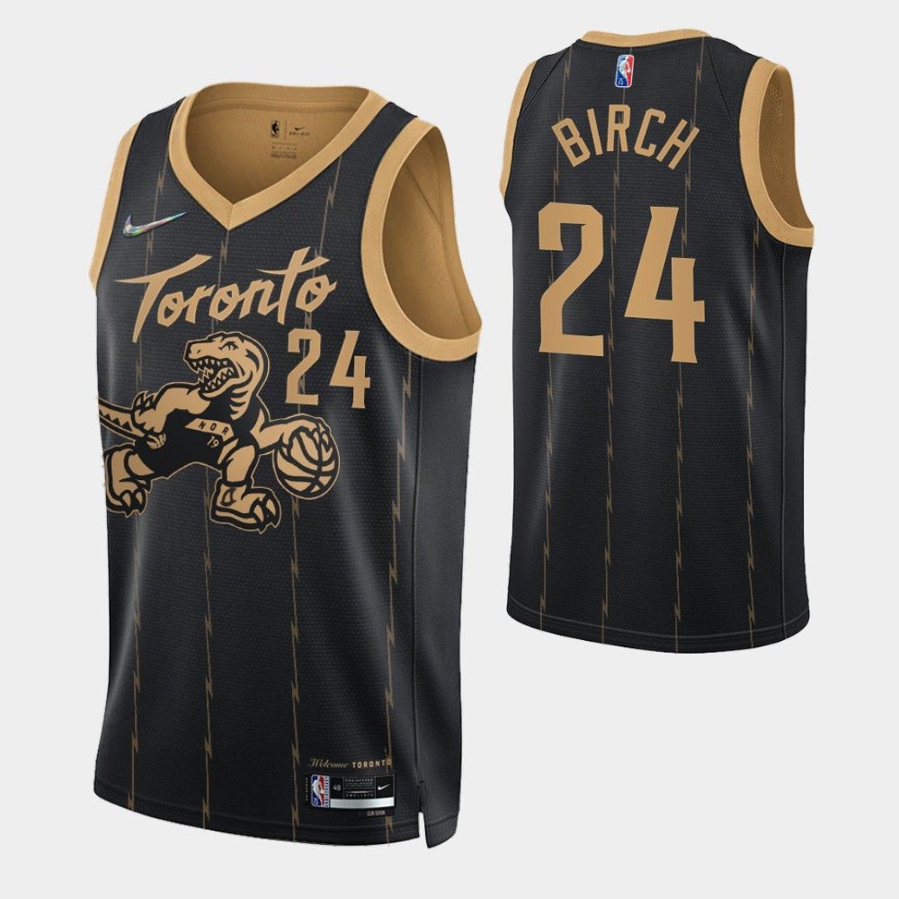 Toronto Raptors Khem Birch Black 75th Anniversary City Jerse | Inspire ...
