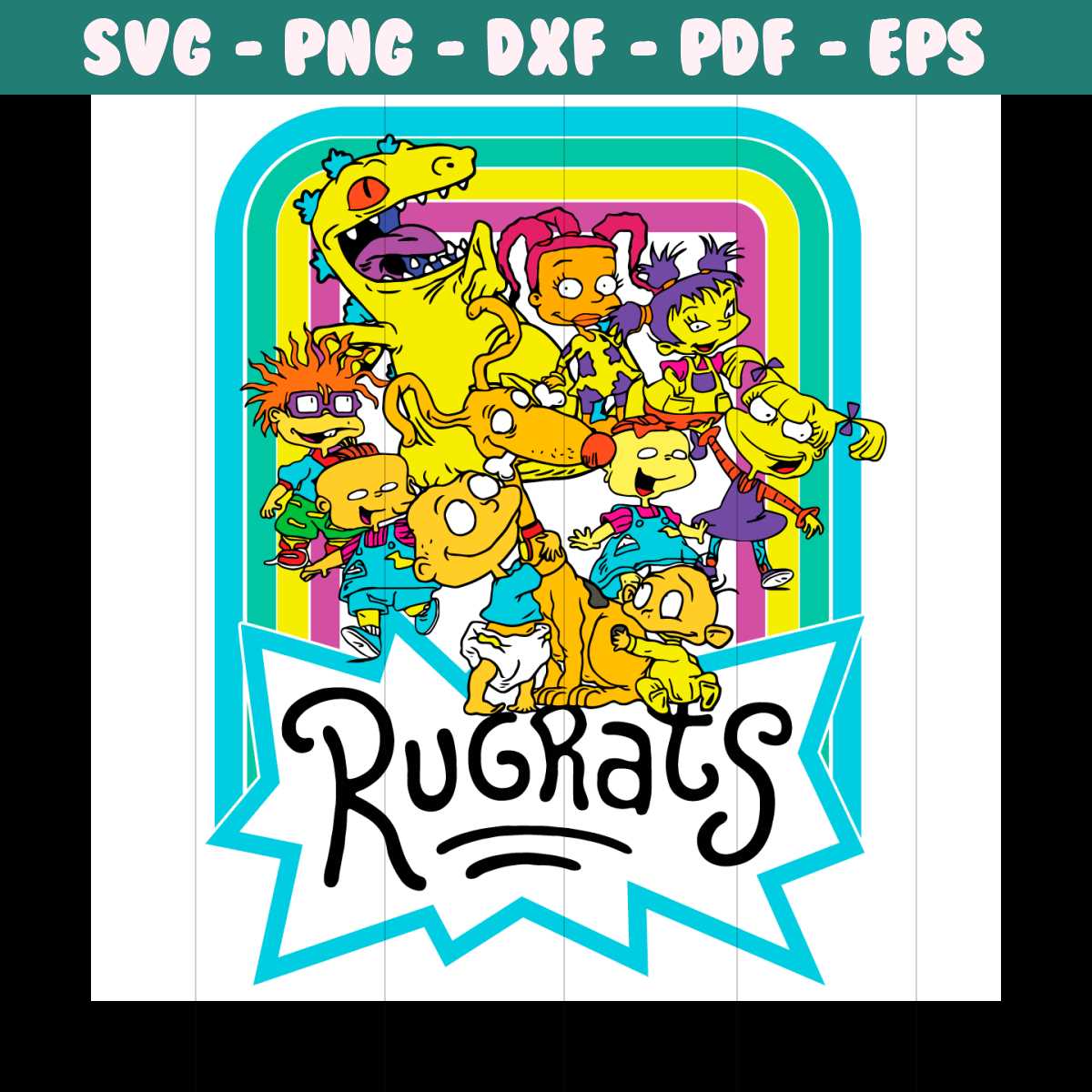 Rugrats Svg, Trending Svg, Nickelodeon Svg, Rugrats Friends | Inspire ...