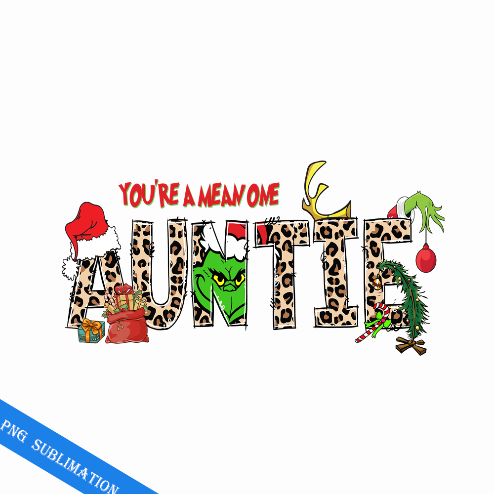 Auntie grinch christmas png - Inspire Uplift