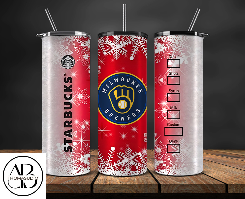 Milwaukee Brewers Png, Christmas Coffee MLB Tumbler Png, MLB | Inspire ...