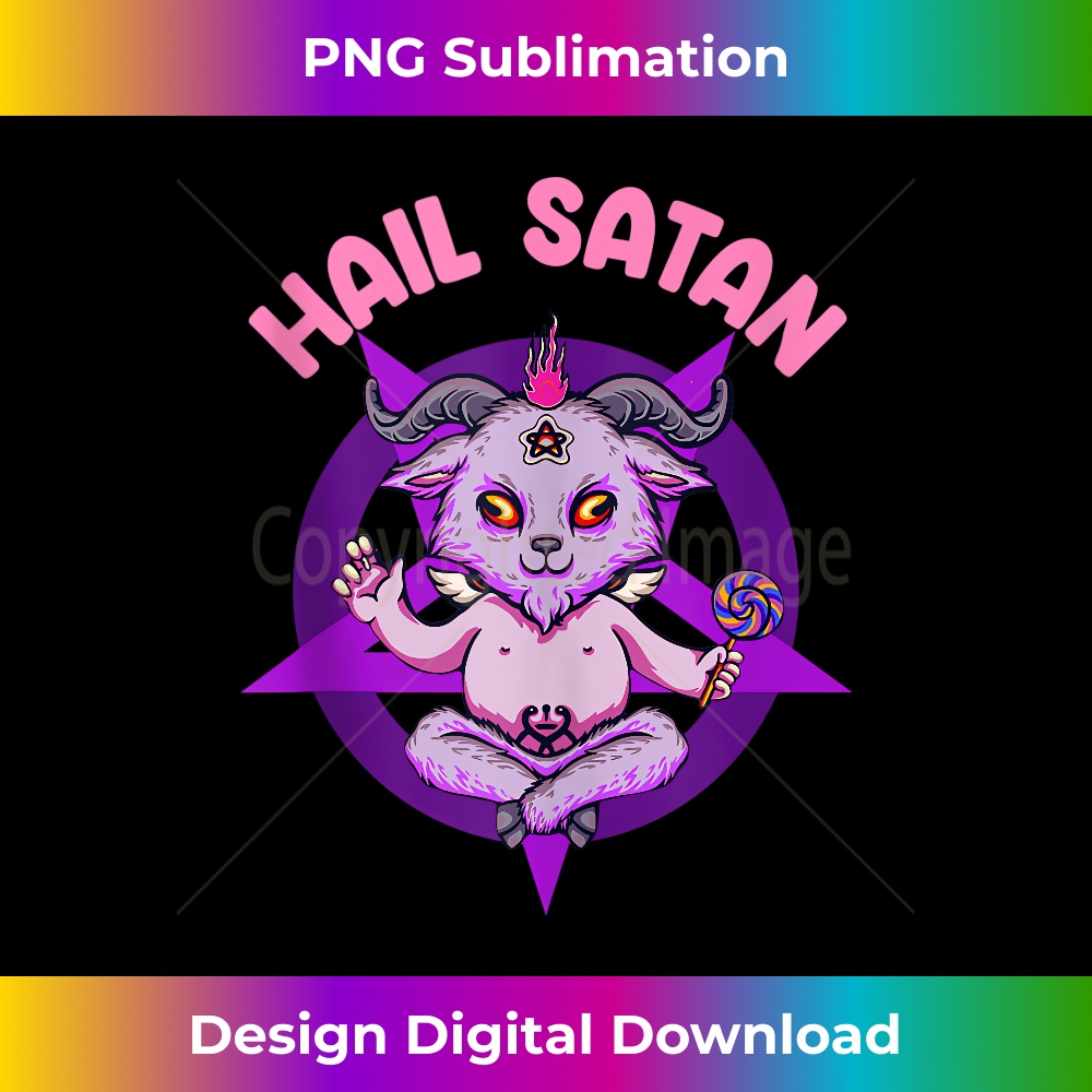 Hail Satan Death Satanic Baphomet Tank To - Innovative PNG S - Inspire ...