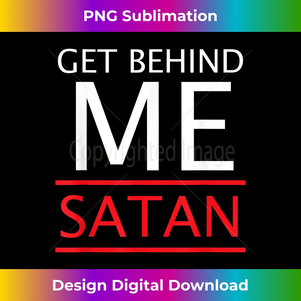 Get Behind Me Satan Short-Sleeve T- Rebuke The Devil - Urban | Inspire ...
