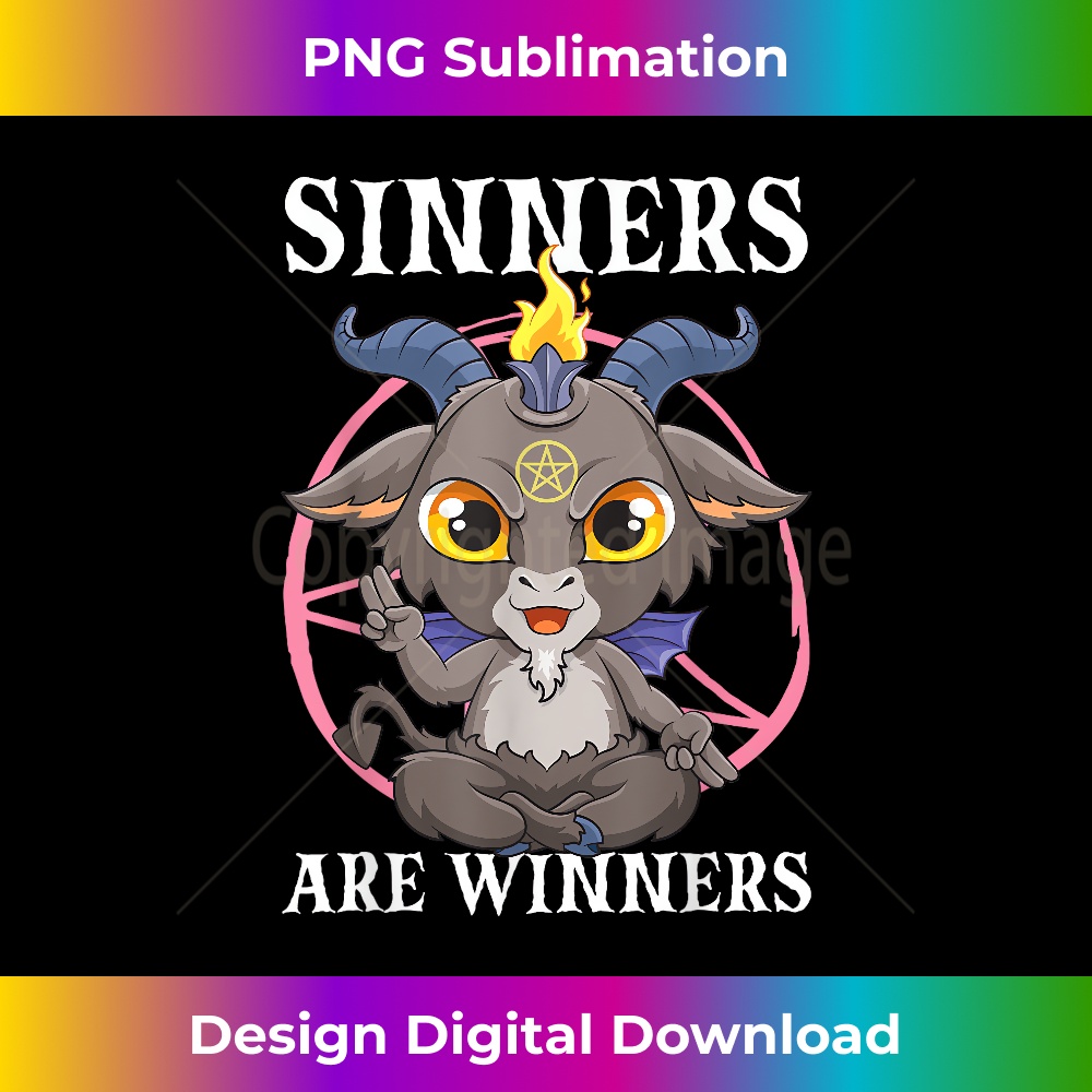 Sinners Are Winners Satanic Baphomet Satan Goat Pentagram - - Inspire ...
