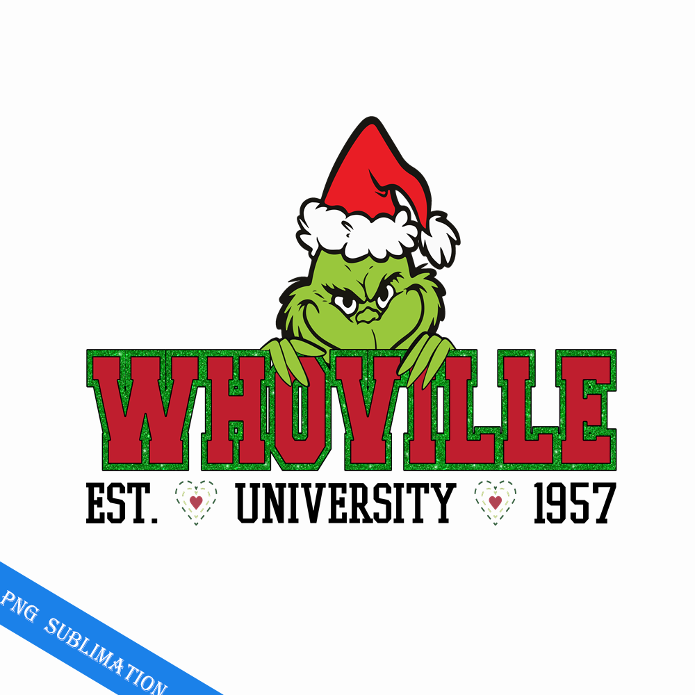 Whoville university grinch christmas png - Inspire Uplift