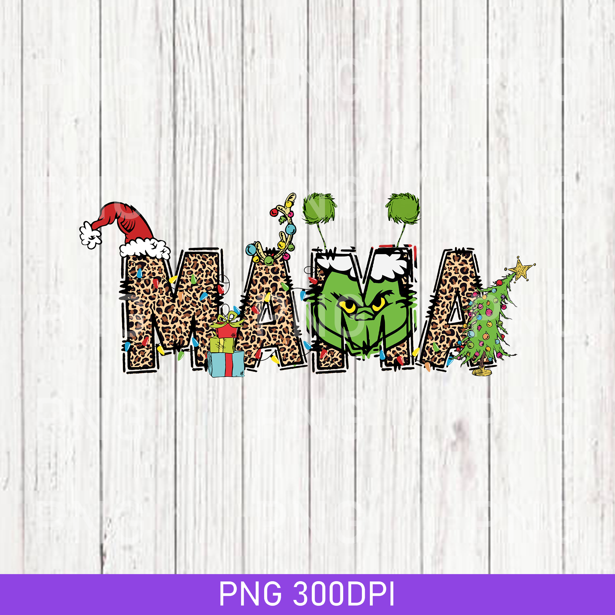 Grinch Mama, Personalized Grinchmas Kids Family Bundle PNG, | Inspire ...