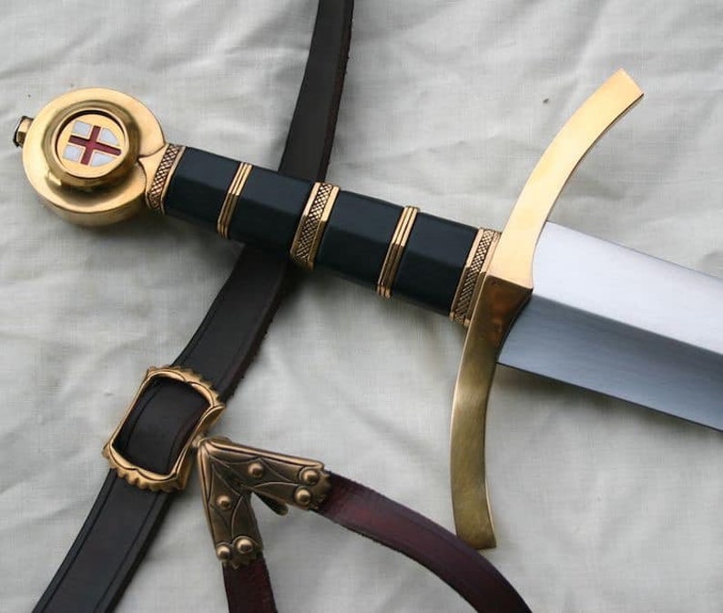 Medieval Knights Sword, Handmade Sword, Knights Templar Swor | Inspire ...