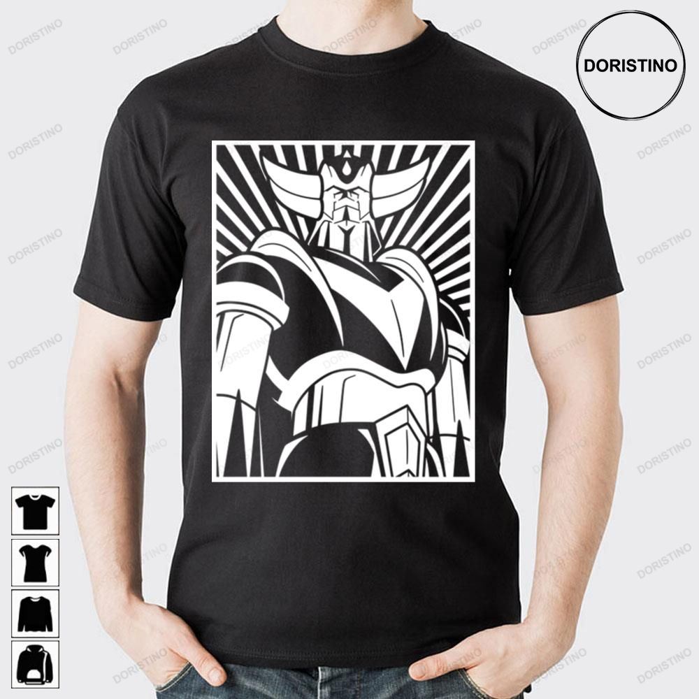Vintage White Grendizer Doristino Limited Edition T-shirts | Inspire Uplift