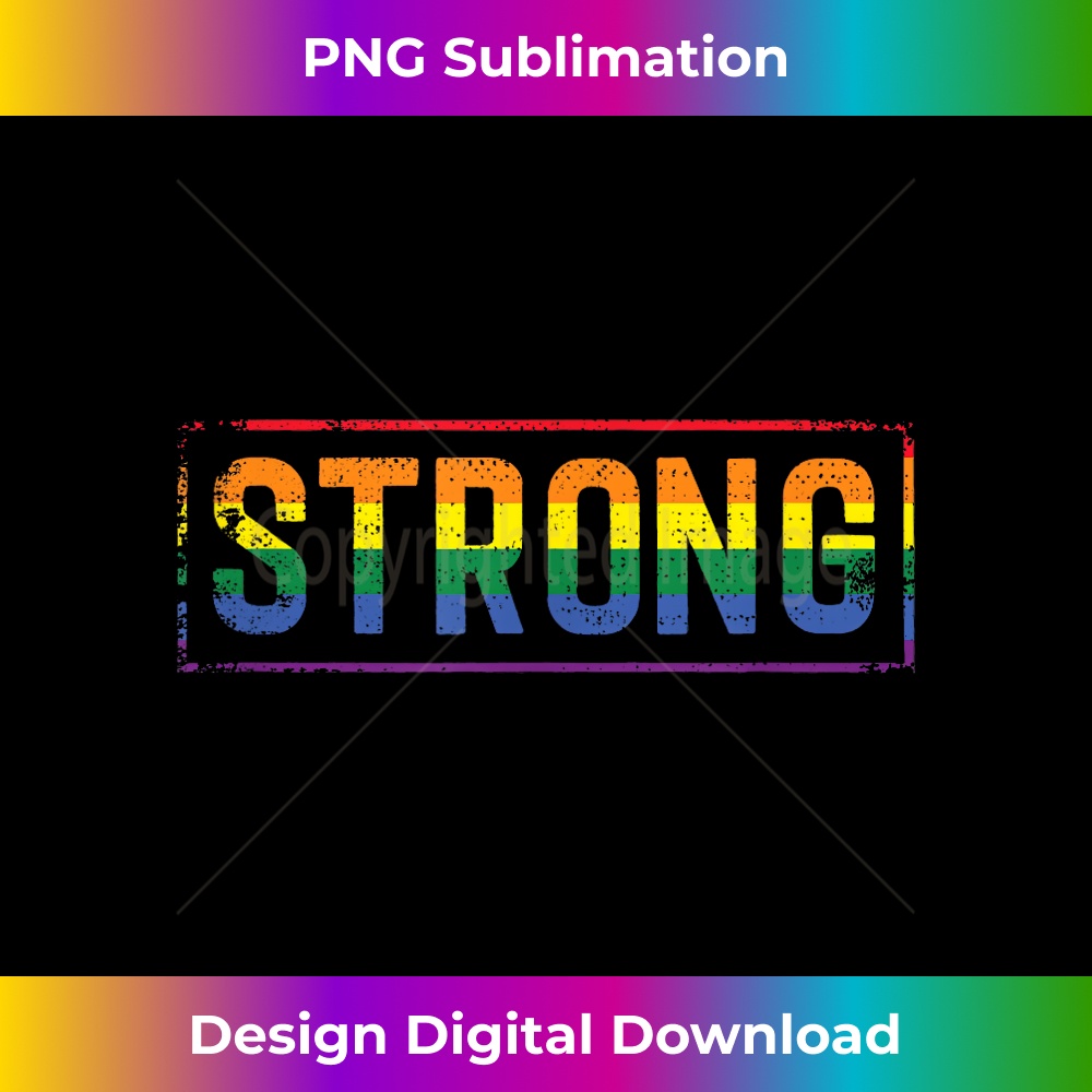 LGBT Pride Strong Workout Gay Pride Fitness Rainbow Strength | Inspire ...