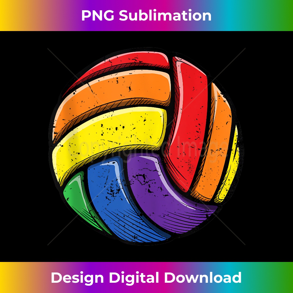 Volleyball Ball Gay Pride LGBT Rainbow Flag LGBTQ Gifts Tank | Inspire ...