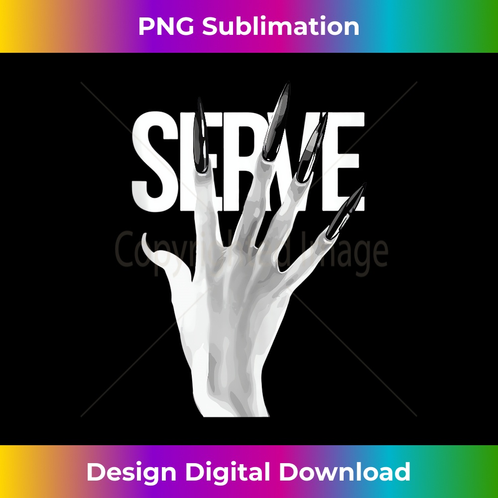 Serve! Nails Gay Pride Drag Queen Tank To - Crafted Sublimat | Inspire ...