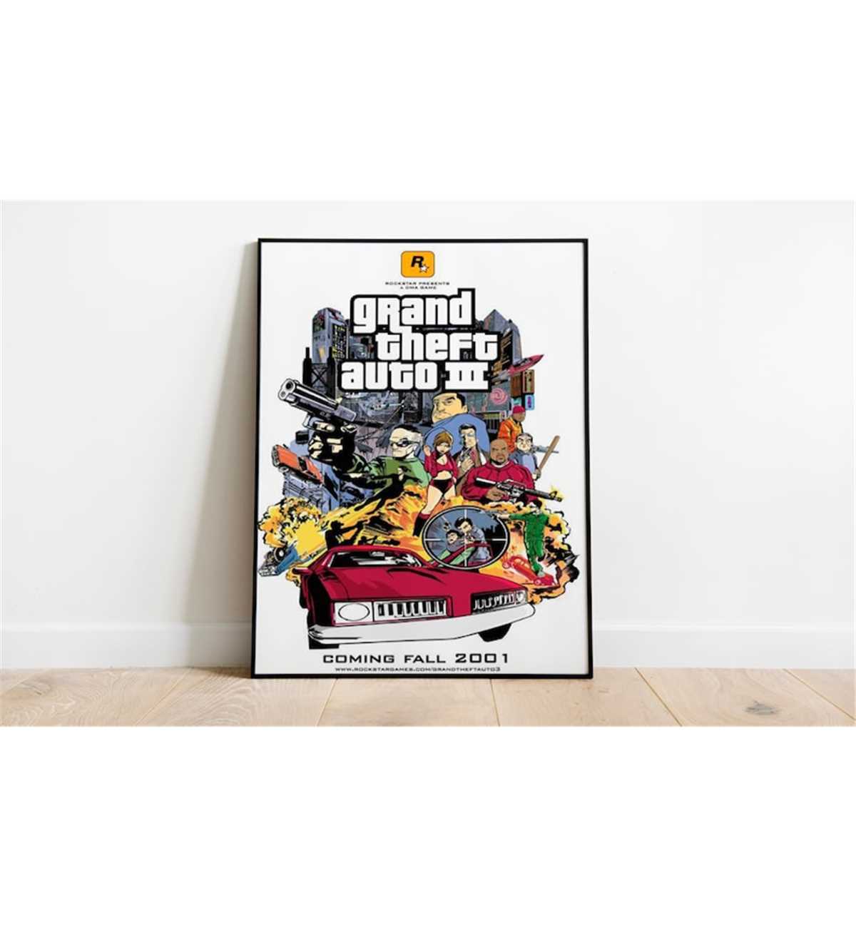 gta poster - gta 3- poster gta | Inspire Uplift
