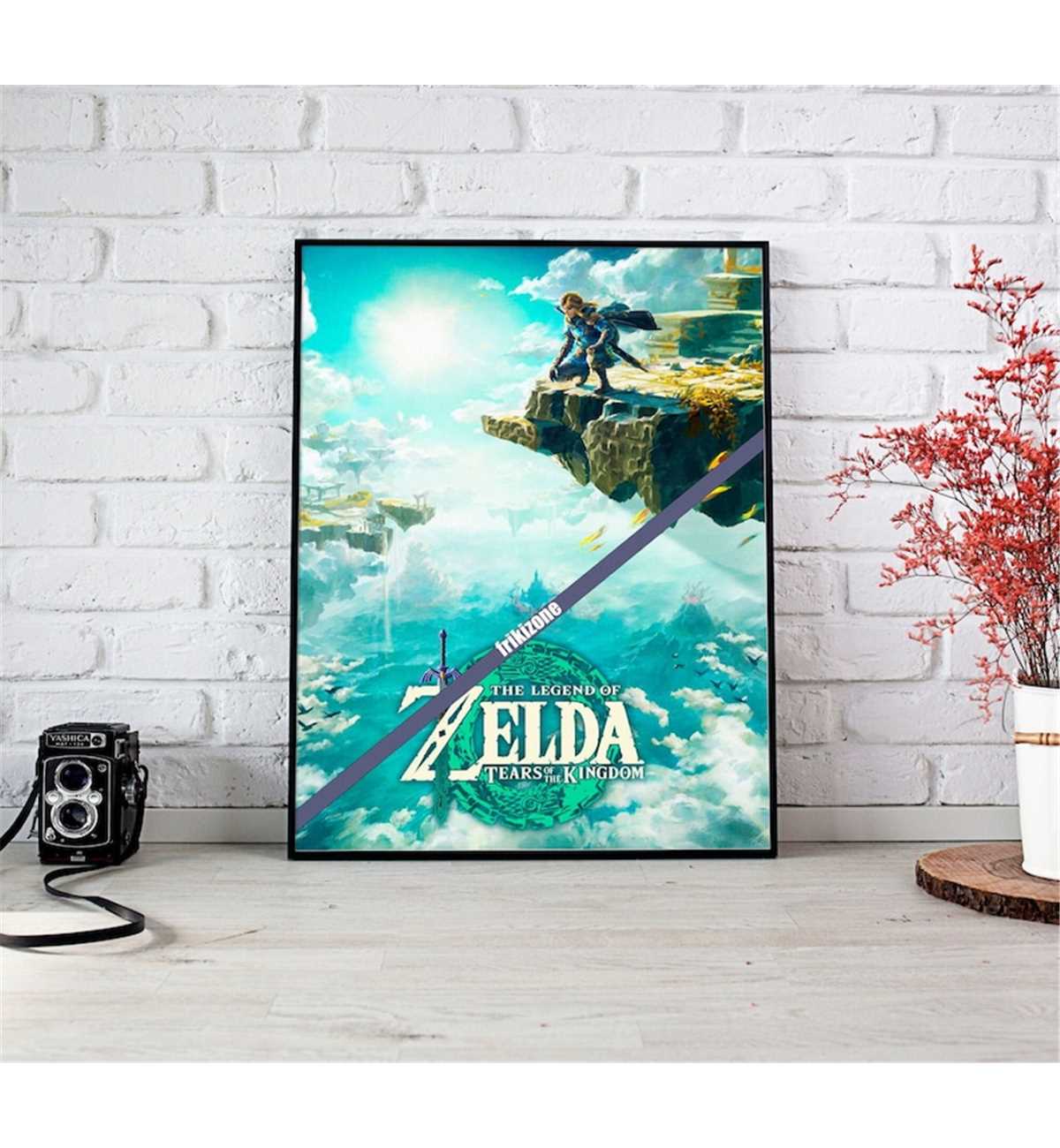 Zelda Posters | Epic Video Game Artwork | Inspire Uplift
