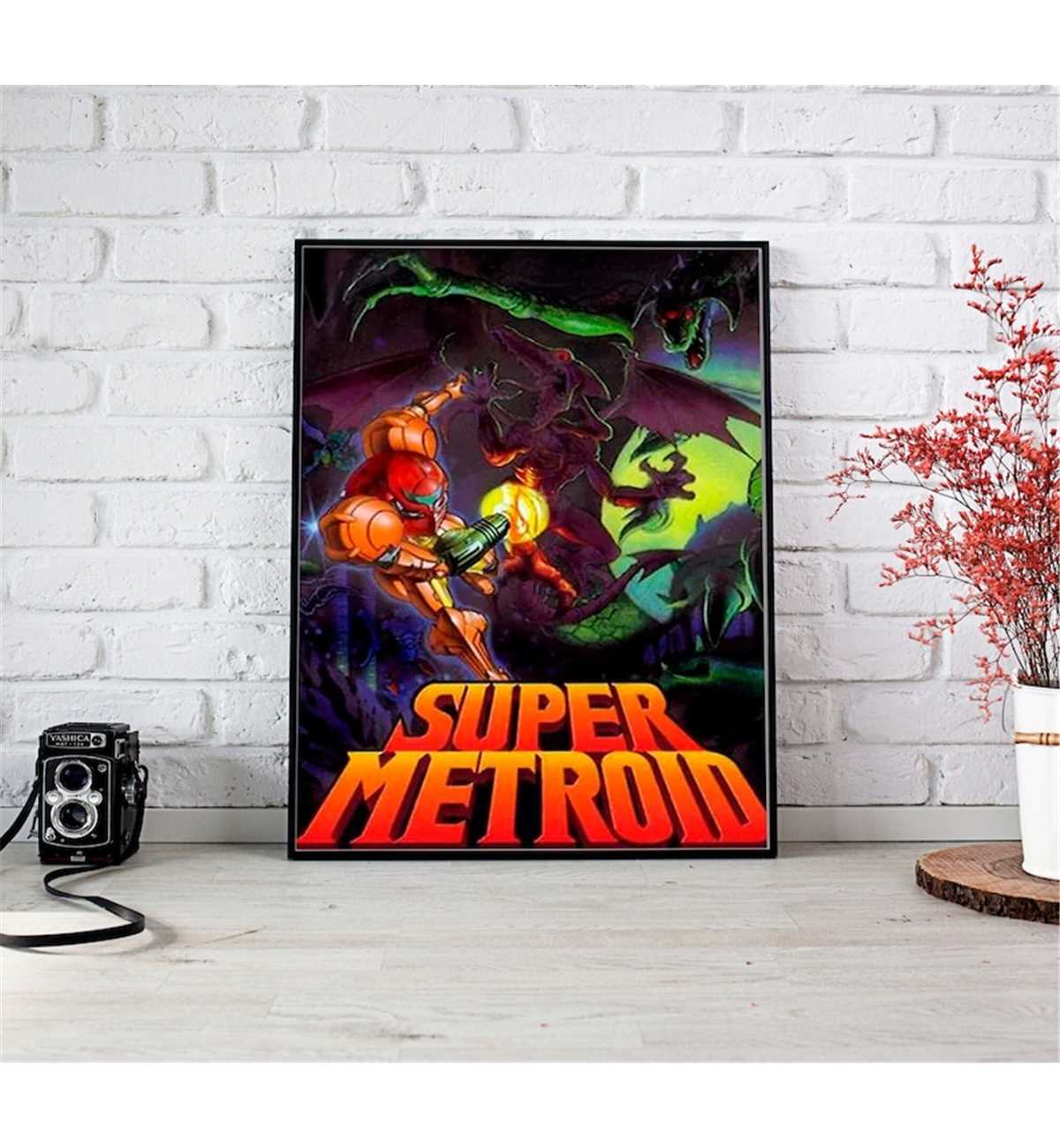 metroid poster - metroid prime poster - metroid | Inspire Uplift