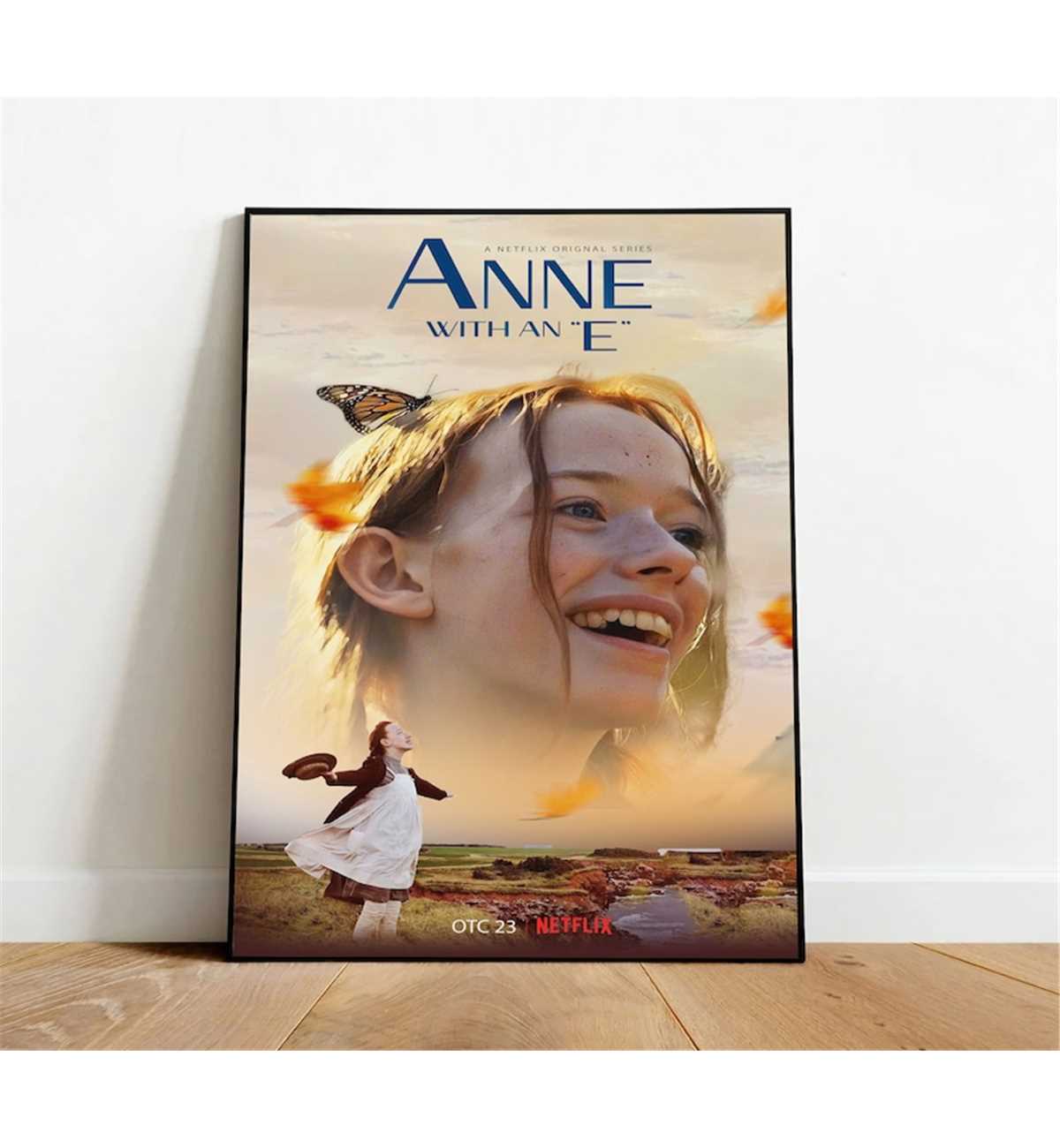 Anne with an E Poster, Canvas Wall Art, | Inspire Uplift