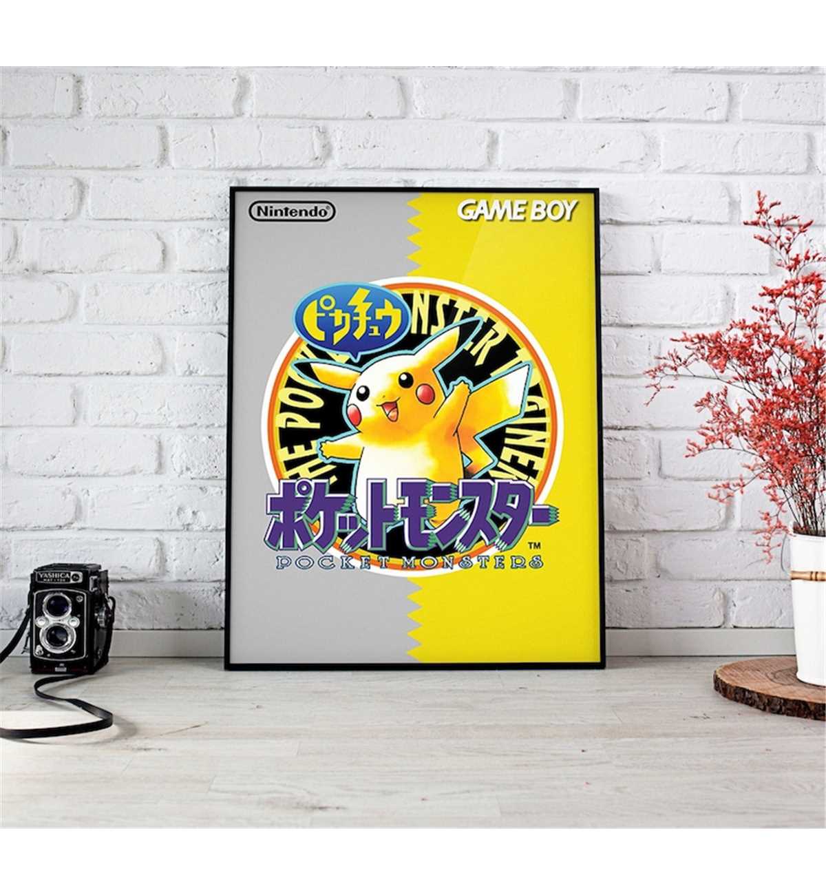 pokemon poster-pokemon yellow poster-pikachu poster-pokemon | Inspire ...