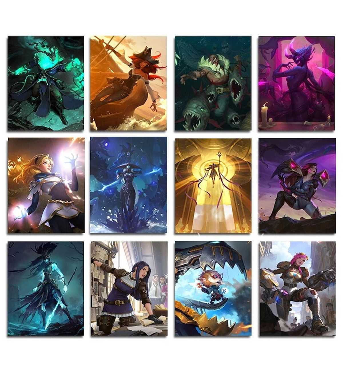 league of legends poster-13 models - jinx poster-arcane | Inspire Uplift