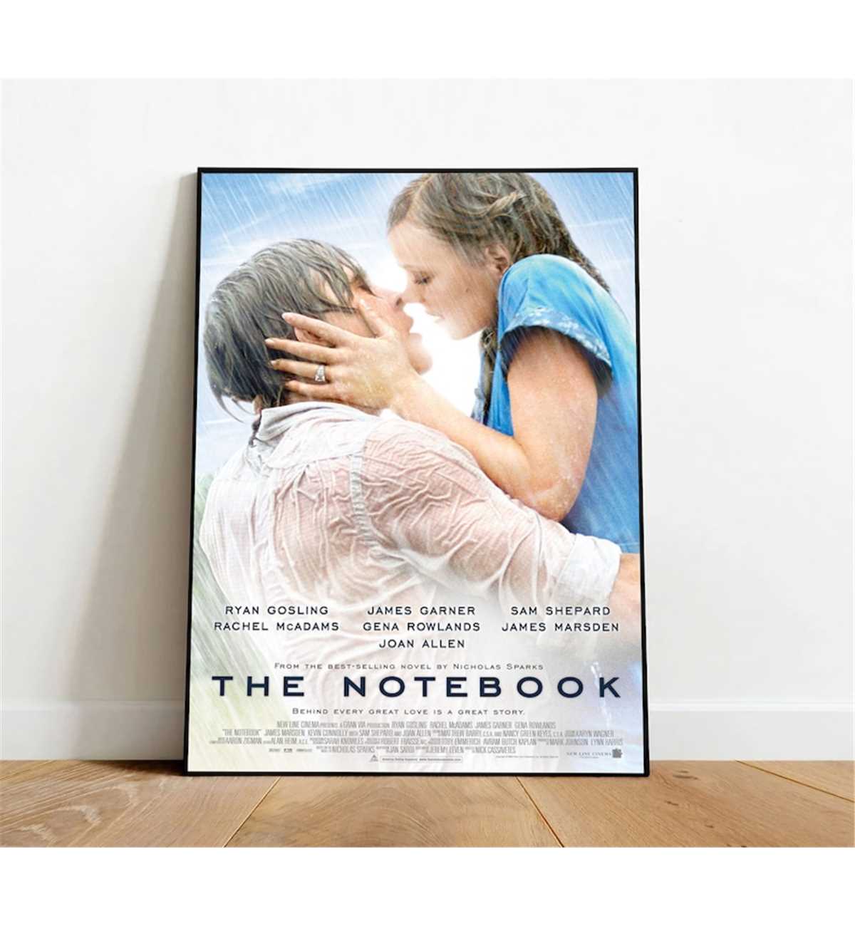 The Notebook Poster, Canvas Wall Art, Rolled Canvas | Inspire Uplift