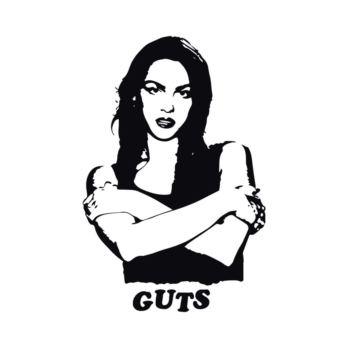 Vintage Olivia Rodrigo GUTS Album 2023 SVG Cricut File - Inspire Uplift