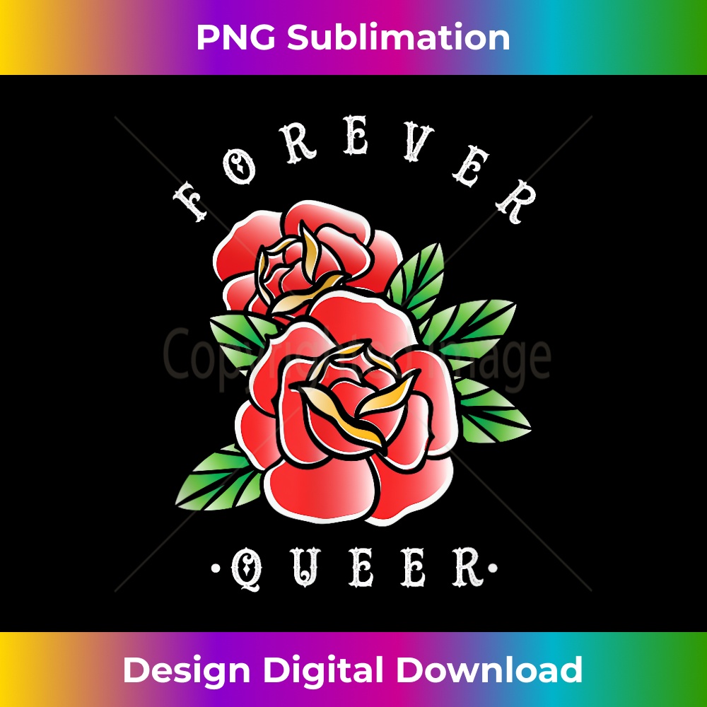 Floral Rose Flower Forever Gay Lesbian Homo LGBT - Artisanal | Inspire ...