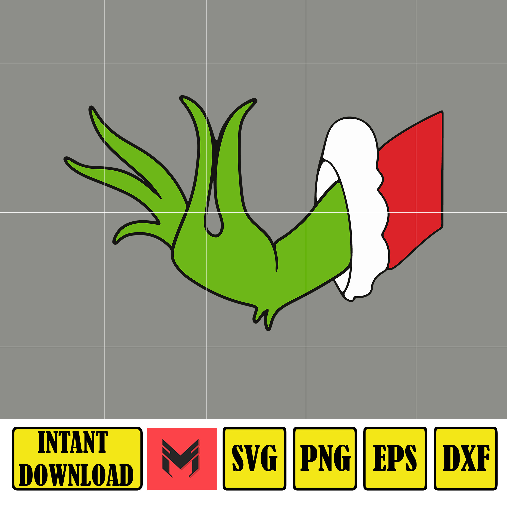 Grinch Svg, Grinch Christmas Svg, Grinch Clipart Files, Cric | Inspire ...