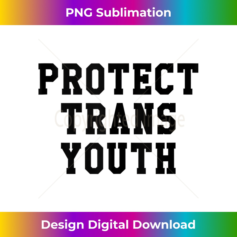 Protect Trans Youth LGBT Pride Social Justice Gift Tank Top | Inspire ...