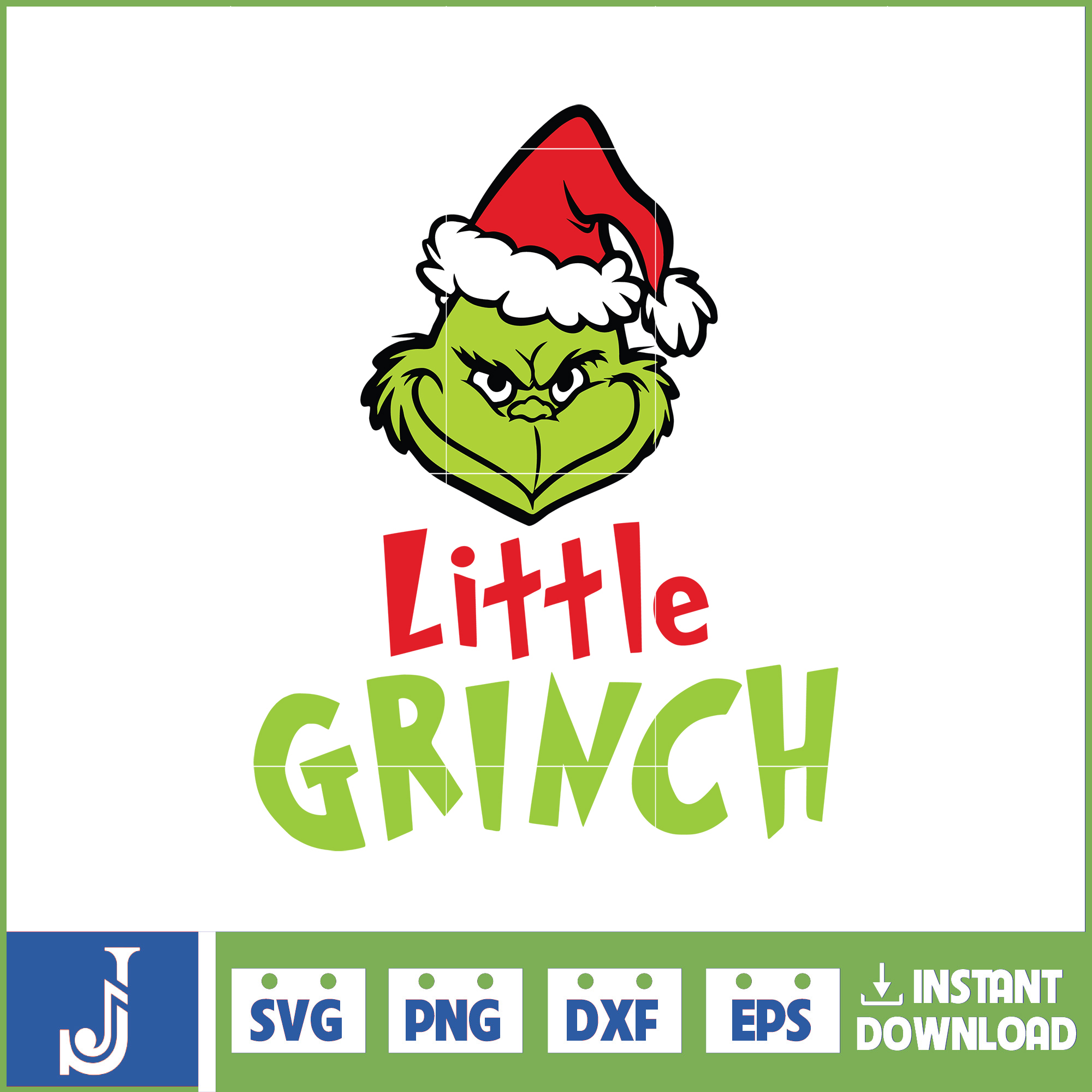 Grinch Svg, Grinch Christmas Svg, Grinch Clipart Files, Cric | Inspire ...
