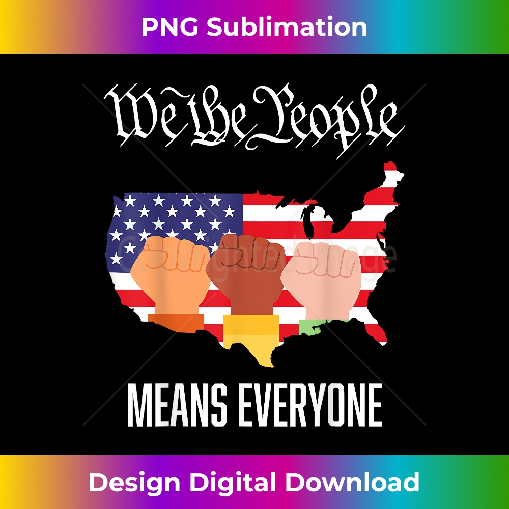 USA Flag We The People Means Everyone in USA Equality - Slee | Inspire ...