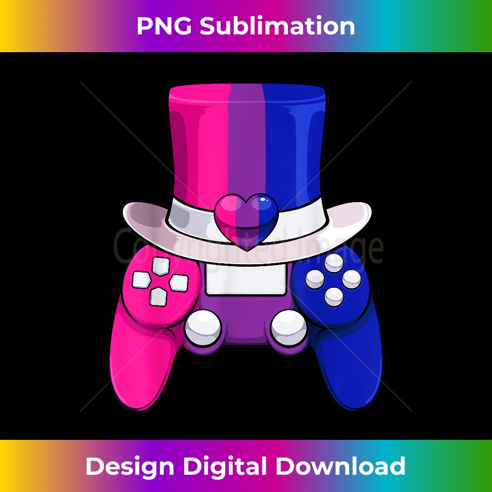 Video-game Bisexual Controller LGBT-Q Subtle Bi Pride Fla - | Inspire ...