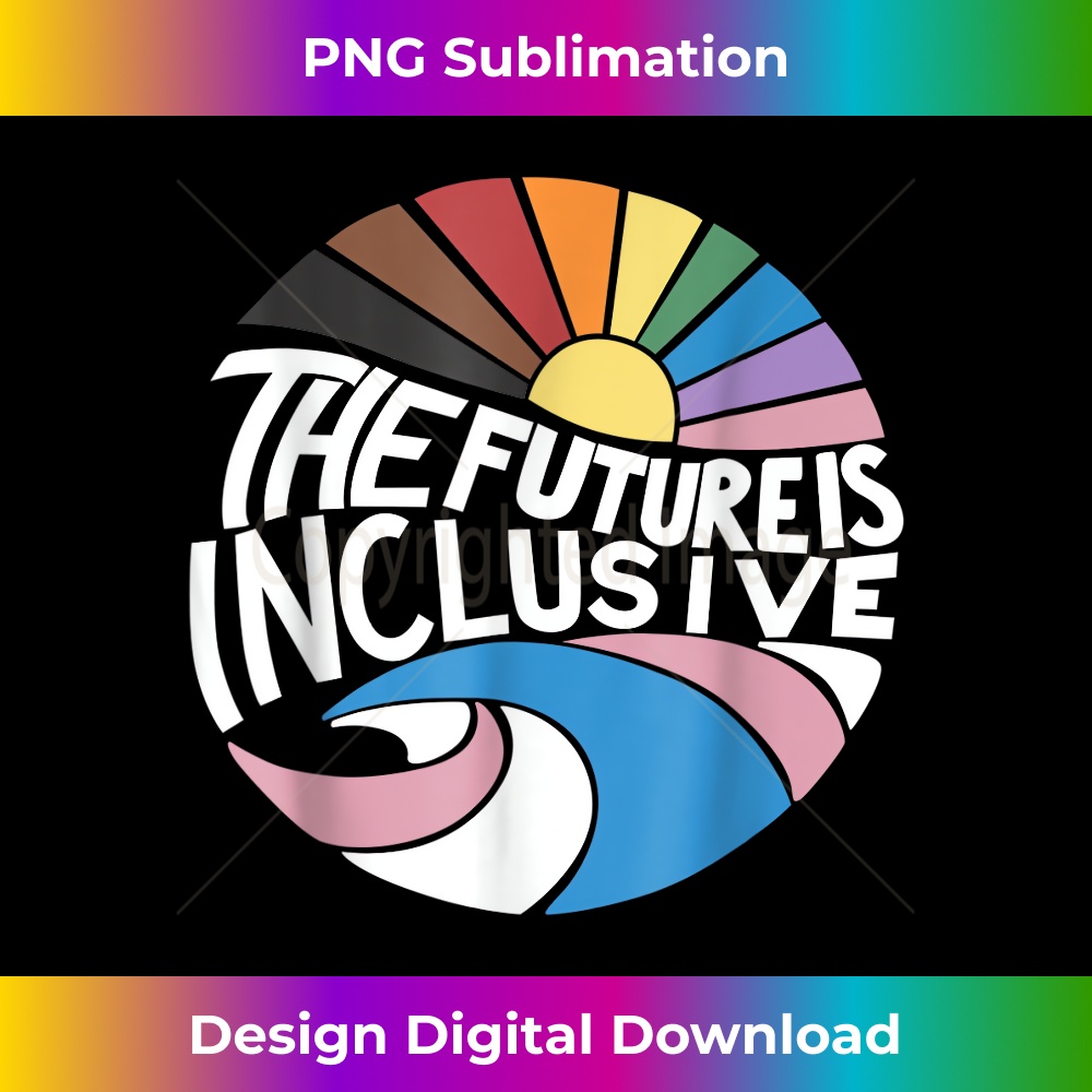 Retro Vintage The Future Is Inclusive LGBT Gay Rights Pride | Inspire ...