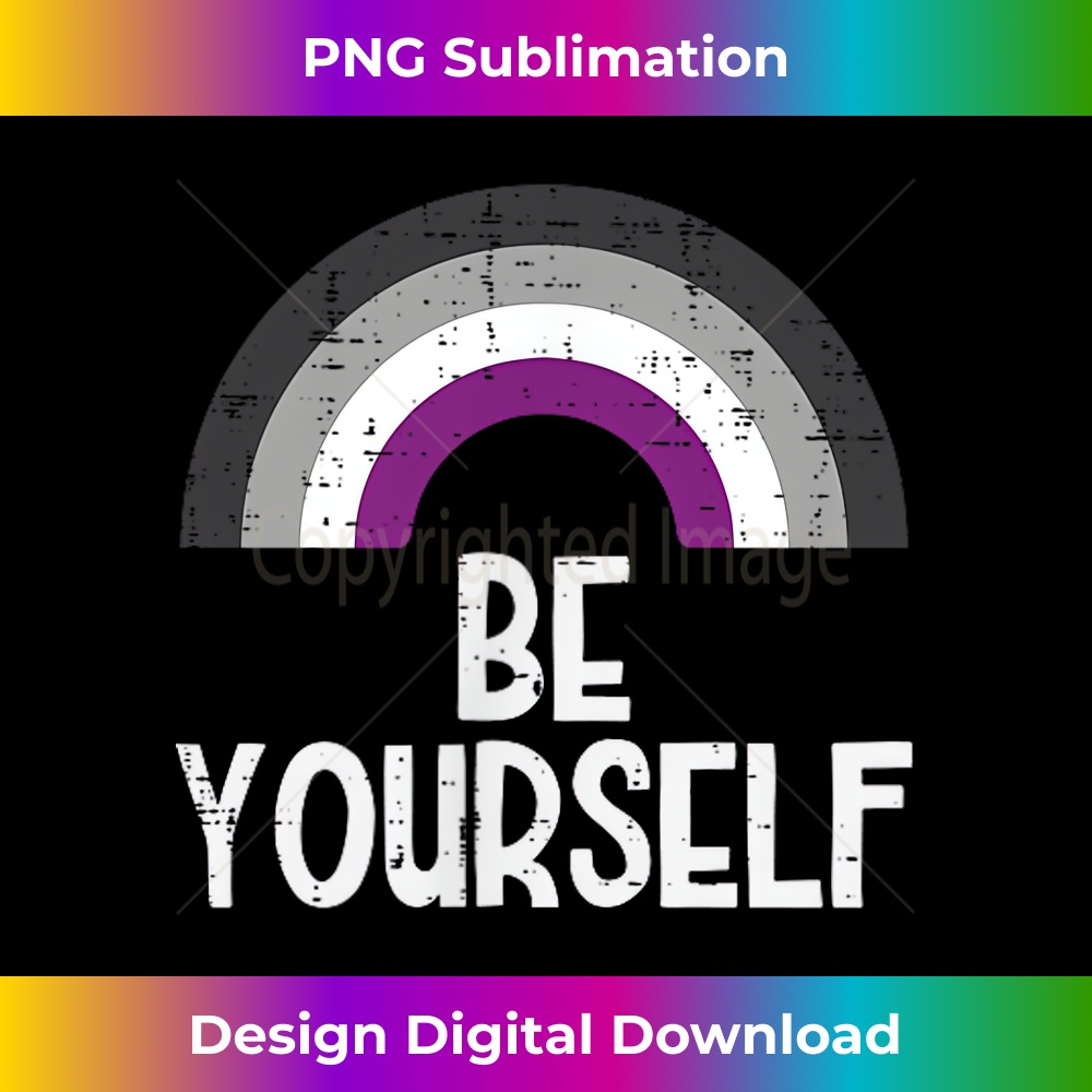 Asexual Rainbow Be Yourself Pocket Ace Pride Flag Asexuality | Inspire ...