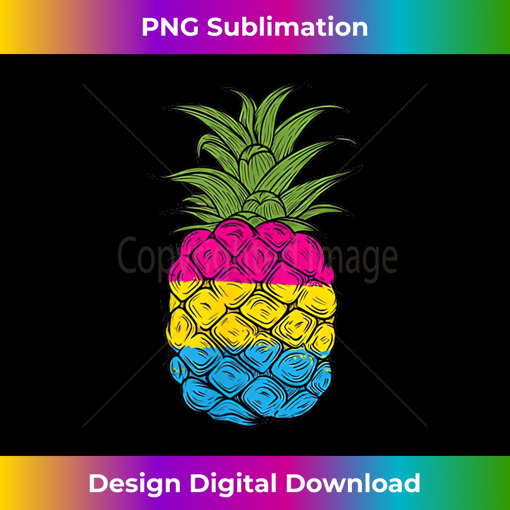 Pansexual Pineapple Pride Flag Pan-Sexual Pineapple Fruit - | Inspire ...