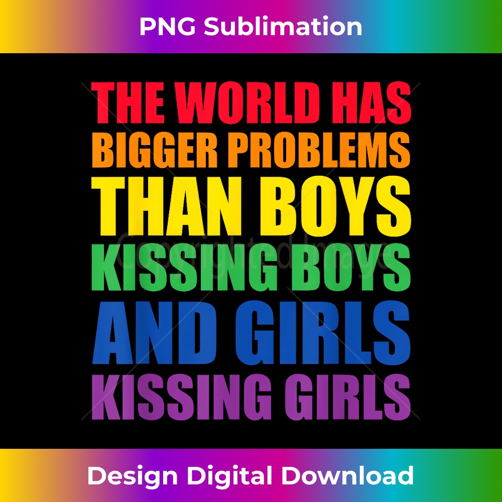 The World Has Bigger Problems LGBT-Q Pride Gay Proud Ally - | Inspire ...