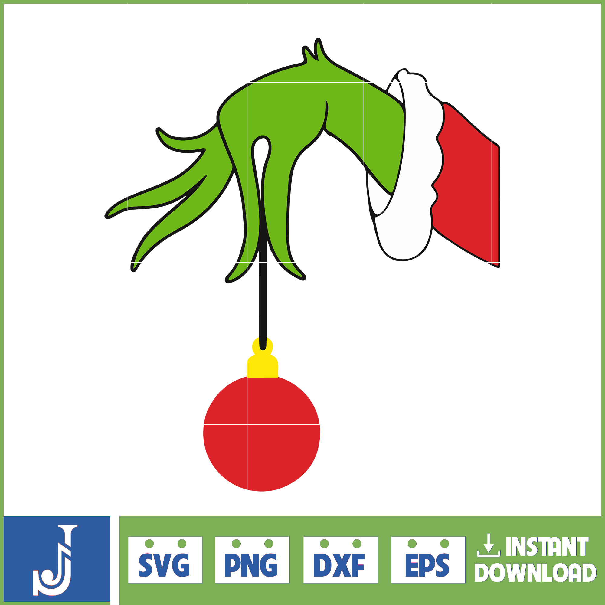 Grinch Svg, Grinch Christmas Svg, Grinch Clipart Files, Cric | Inspire ...