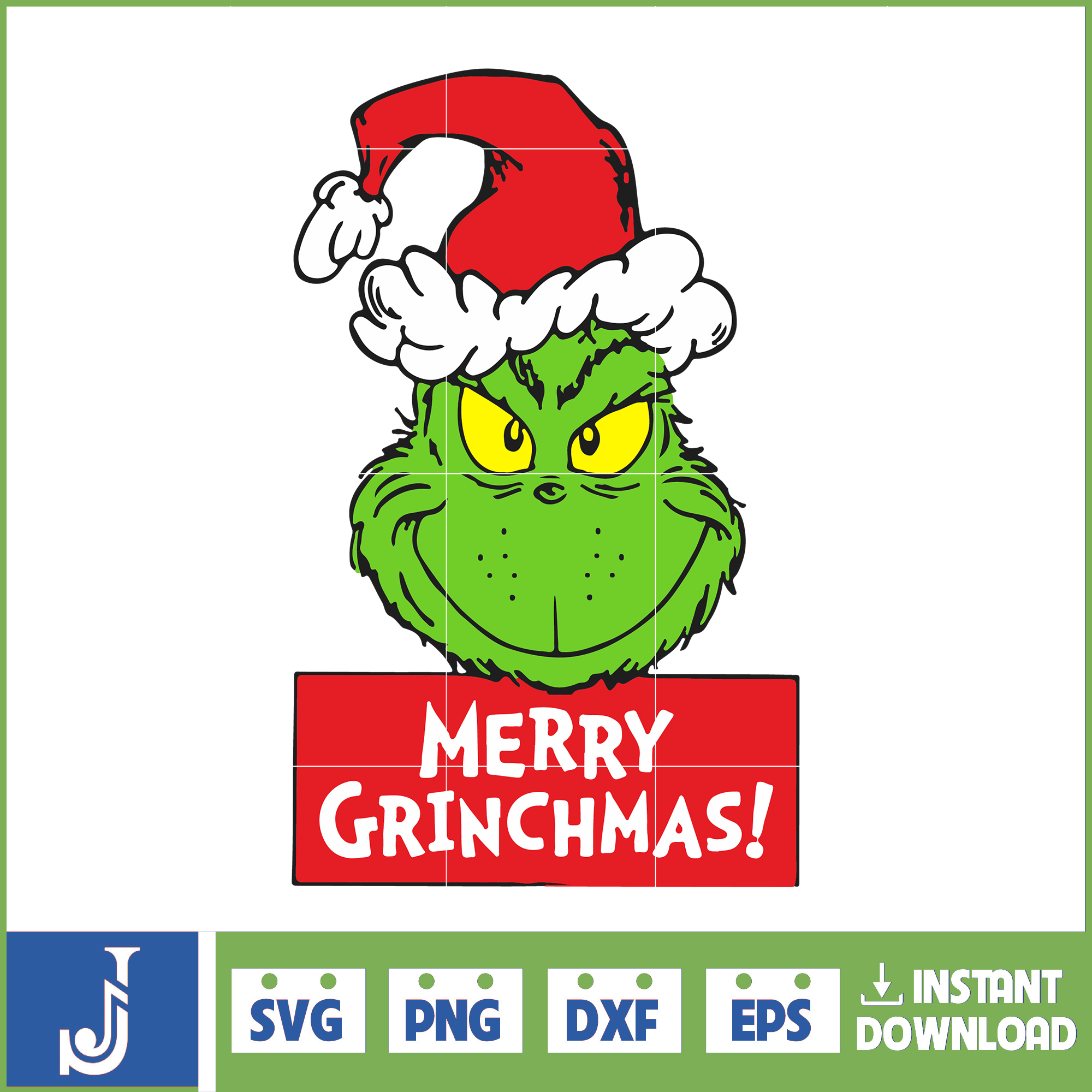 Grinch Svg, Grinch Christmas Svg, Grinch Clipart Files, Cric | Inspire ...