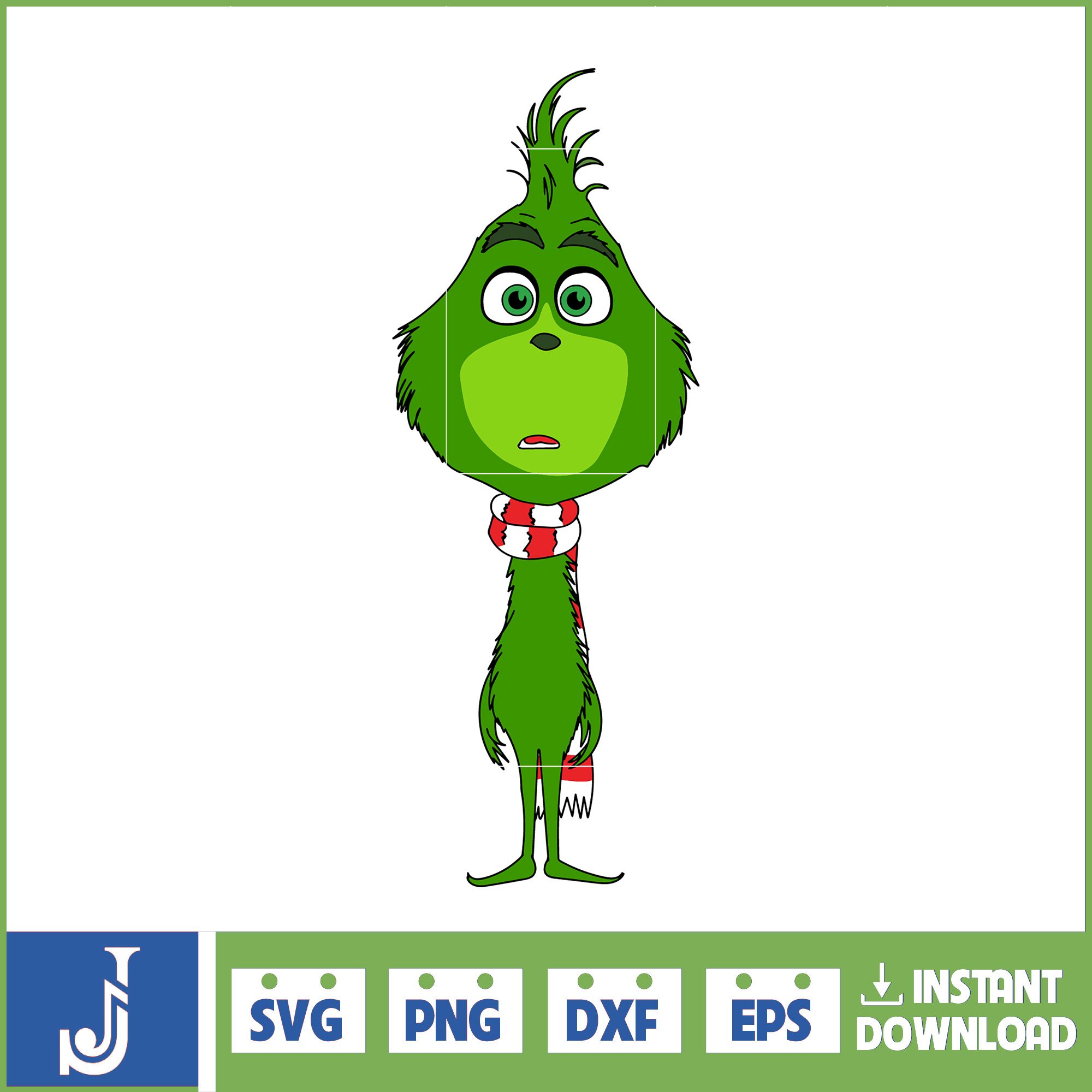 Grinch Svg, Grinch Christmas Svg, Grinch Clipart Files, Cric | Inspire ...