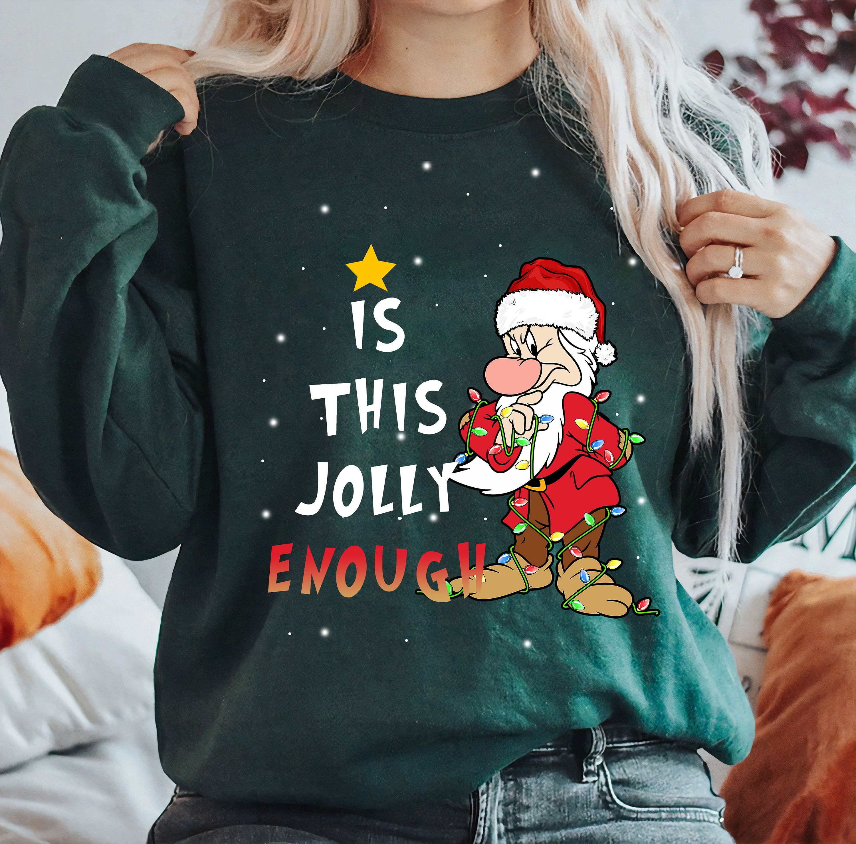 Disney Grumpy Dwarf Is This Jolly Enough Santa Costume Chris - Inspire ...