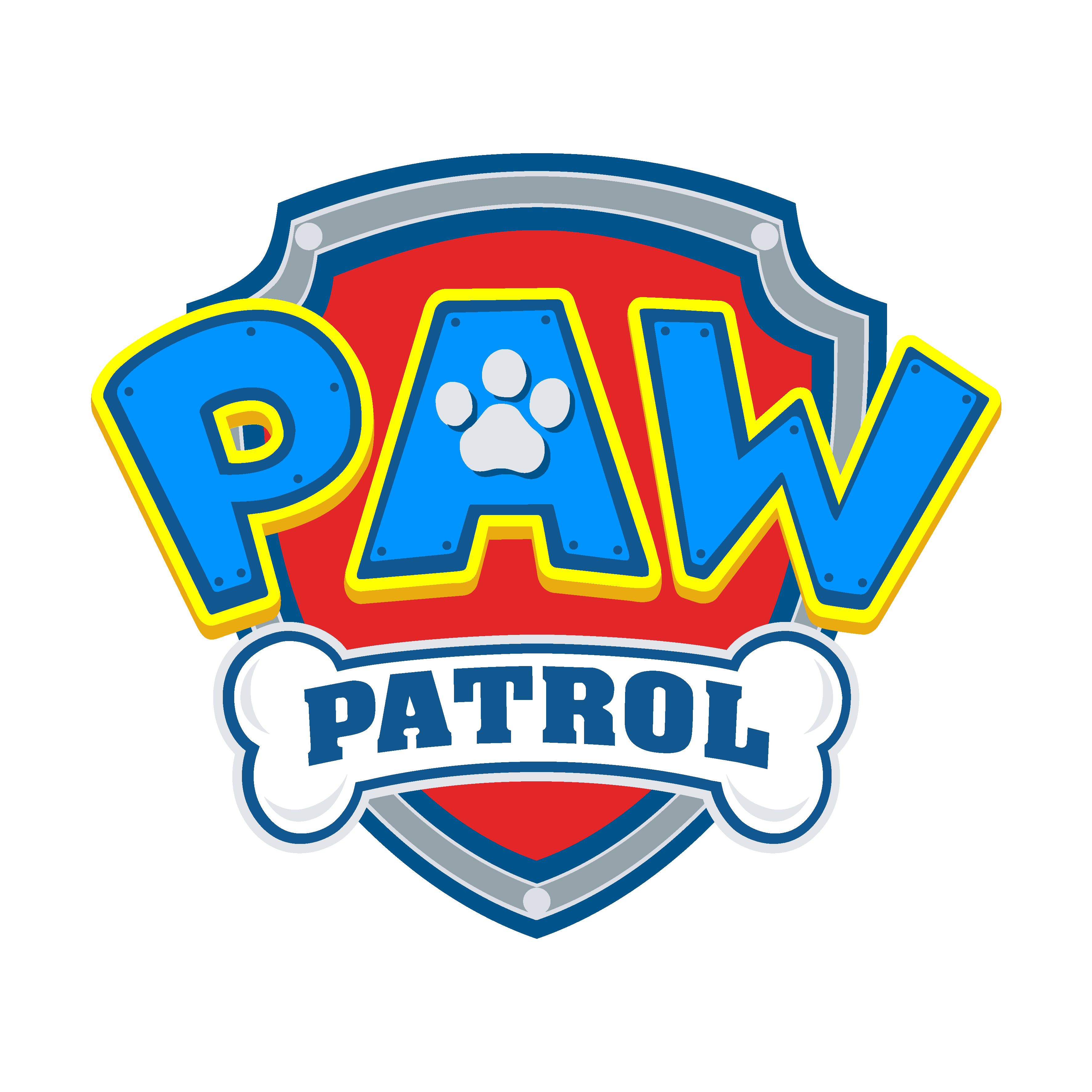 Paw Patrol Shield logo Png, Paw patrol Png, Paw patrol logo | Inspire ...