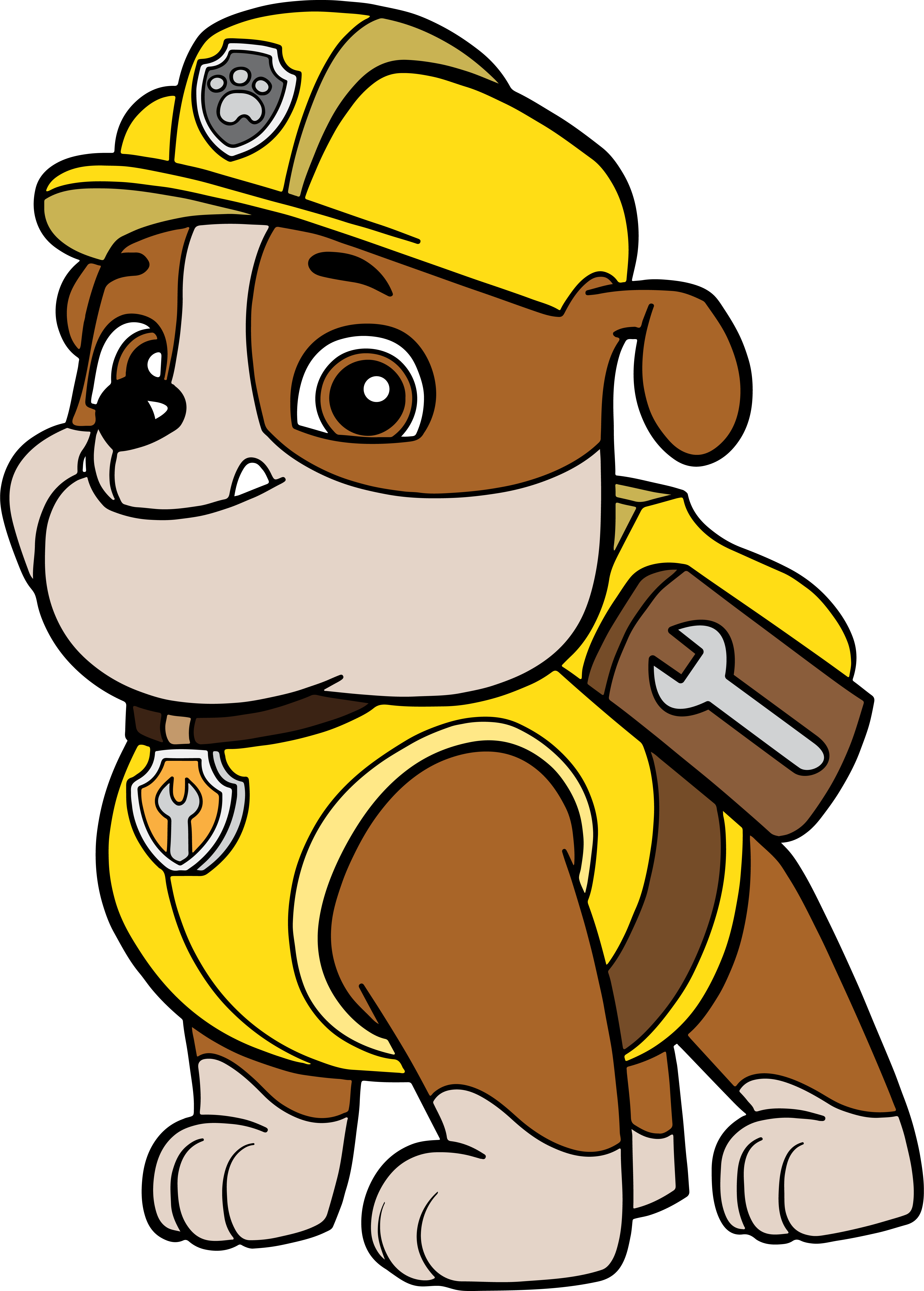 Rubble Svg, Paw patrol Svg, Paw patrol Png, Paw patrol Svg f | Inspire ...
