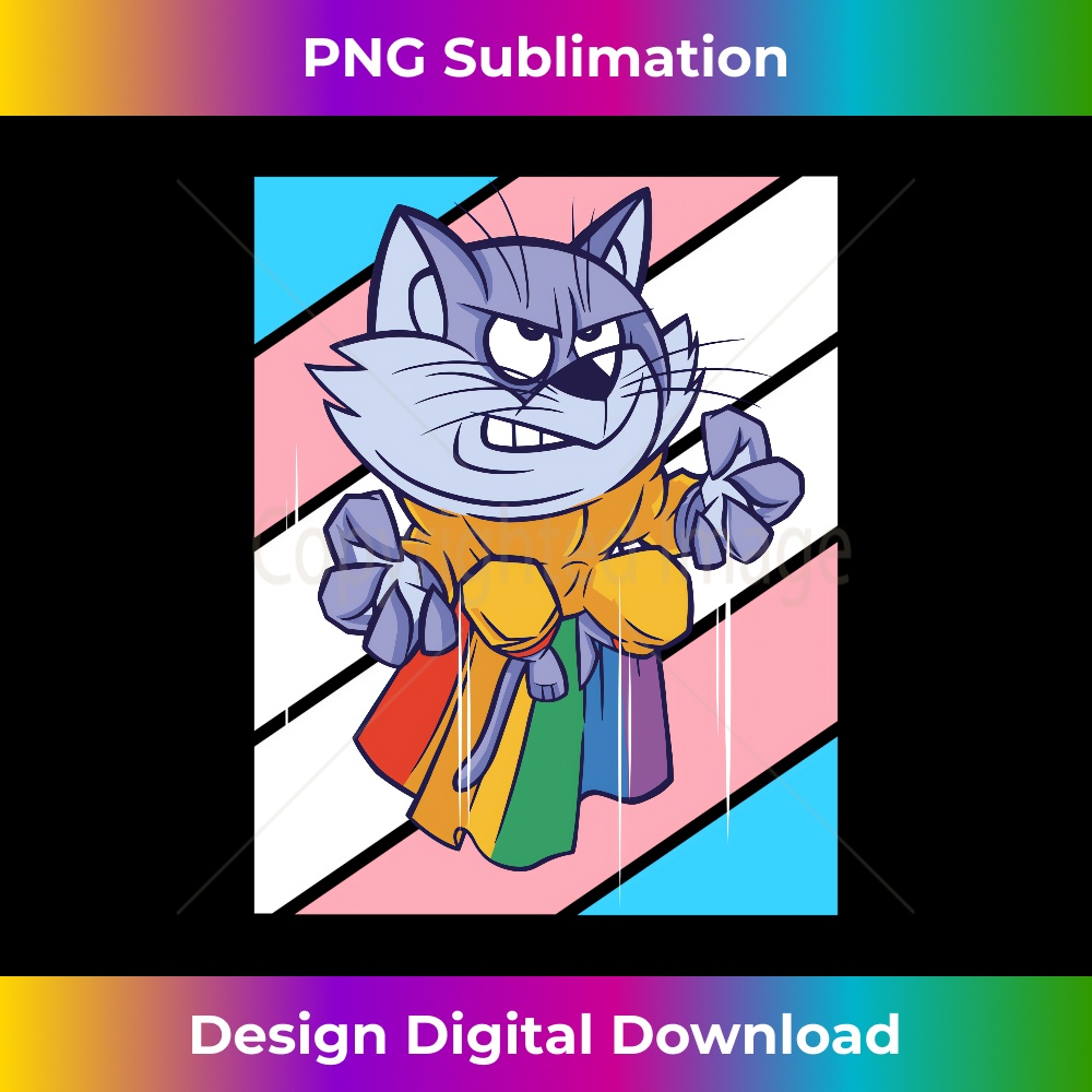 Cute Cat Pride Transgender Flag LGBT Proud Ally Pride Trans | Inspire ...