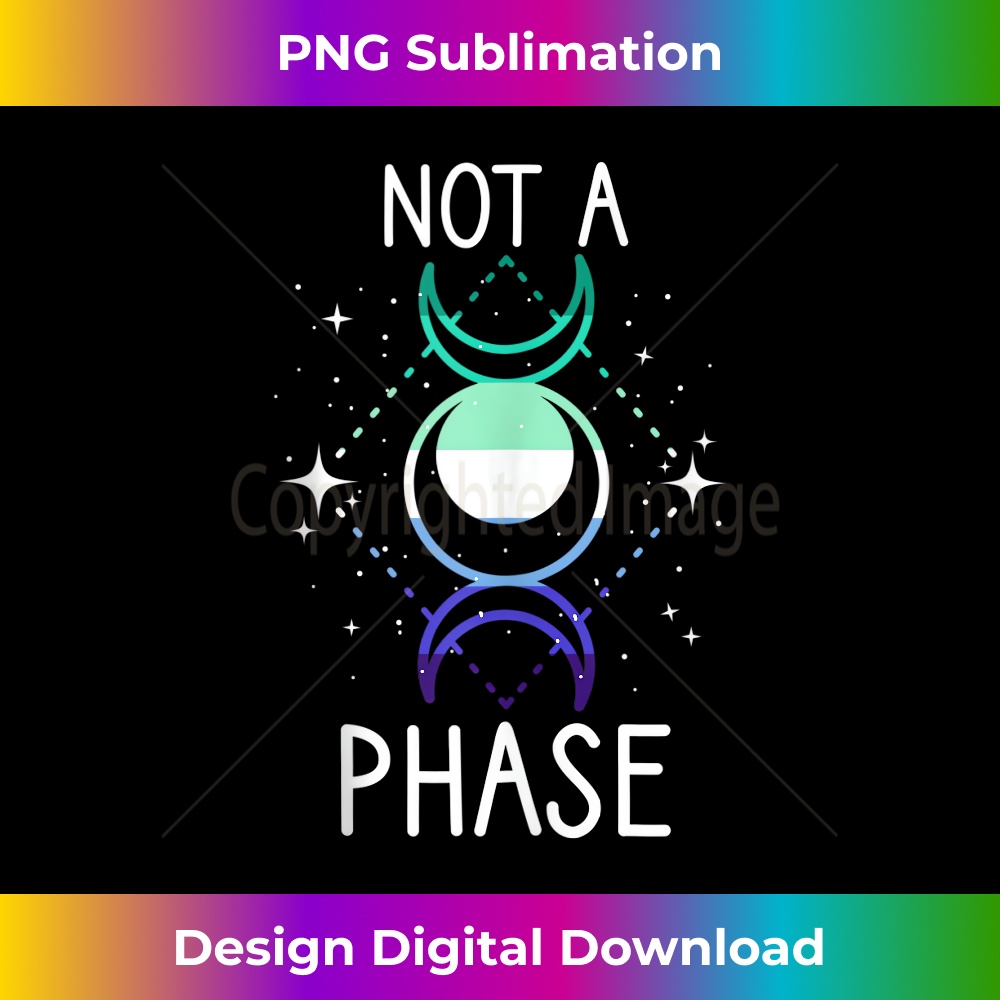 MLM Pride Not a Phase Moon Gay Pride Funny MLM Gay Male Flag | Inspire ...