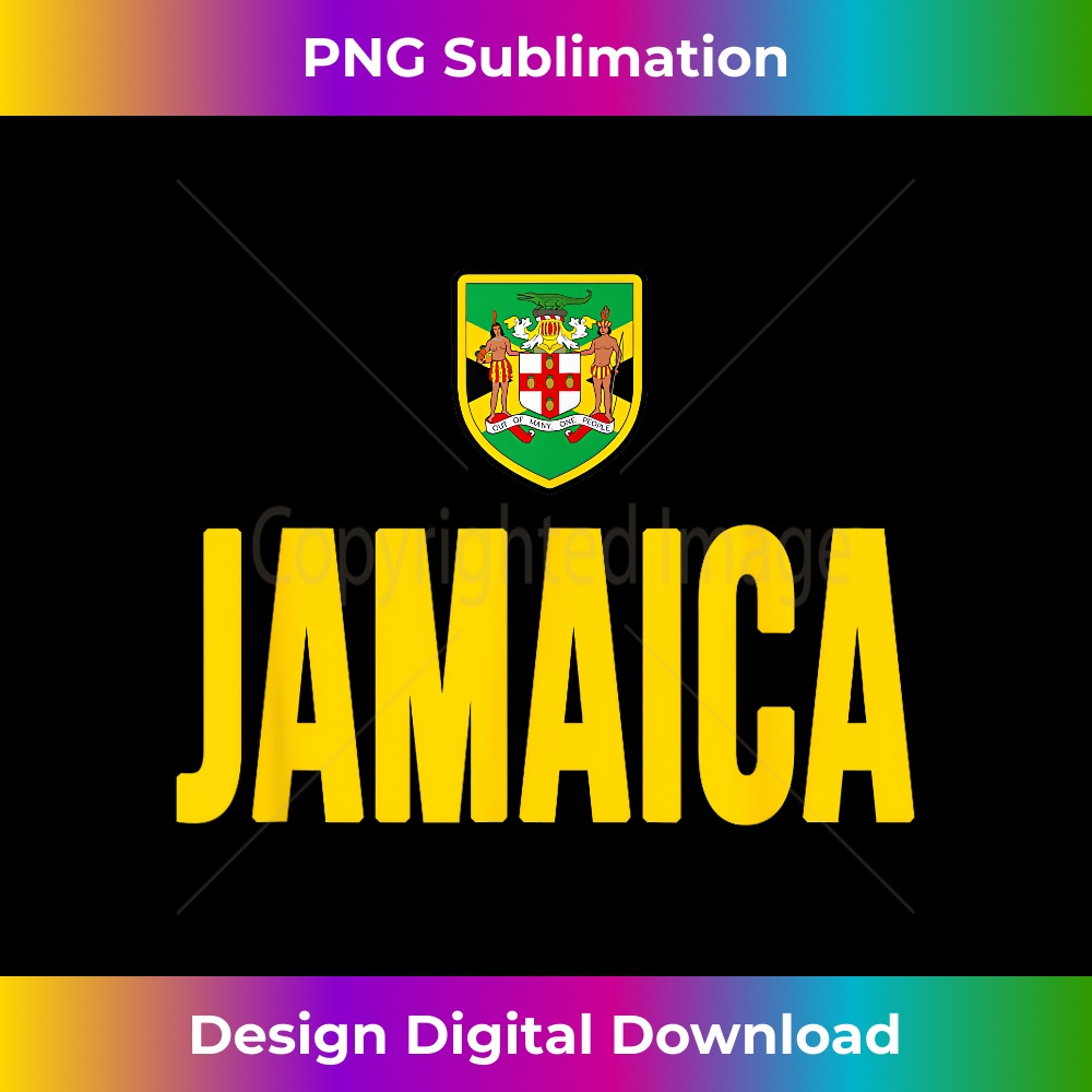 Jamaica Jamaican Flag Gift Love Souv - Sublimation-Optimized - Inspire Uplift